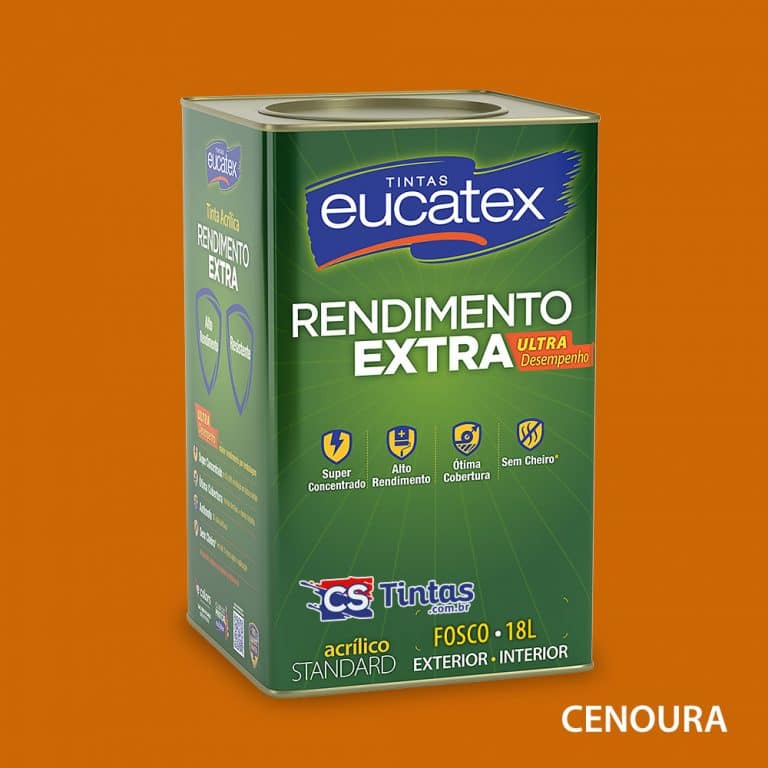 tinta acrilica uso interno e externo alto rendimento eucatex rendimento ...